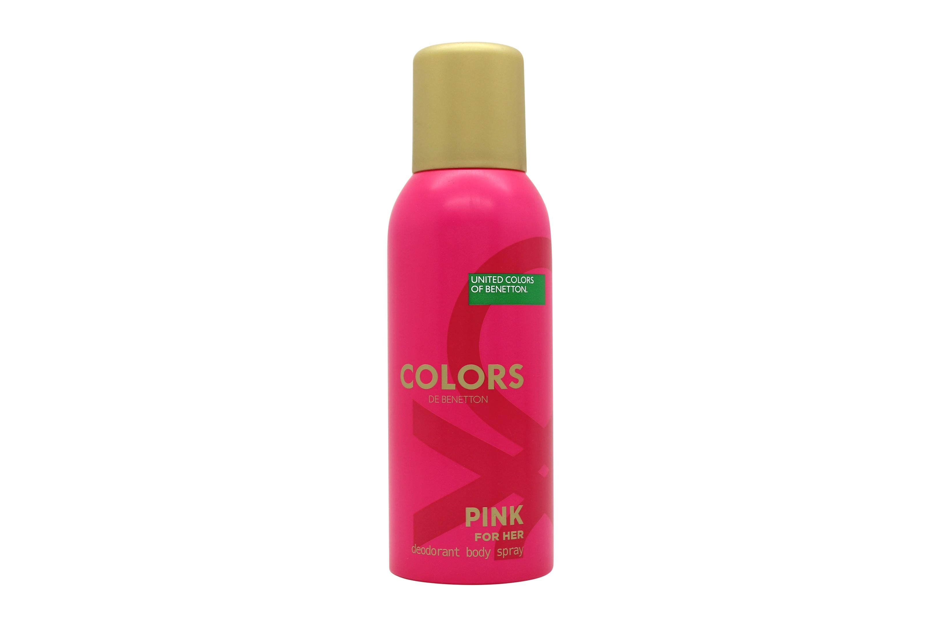 Benetton Colors de Benetton Pink Deodorant Spray 150ml Bath & Body ...