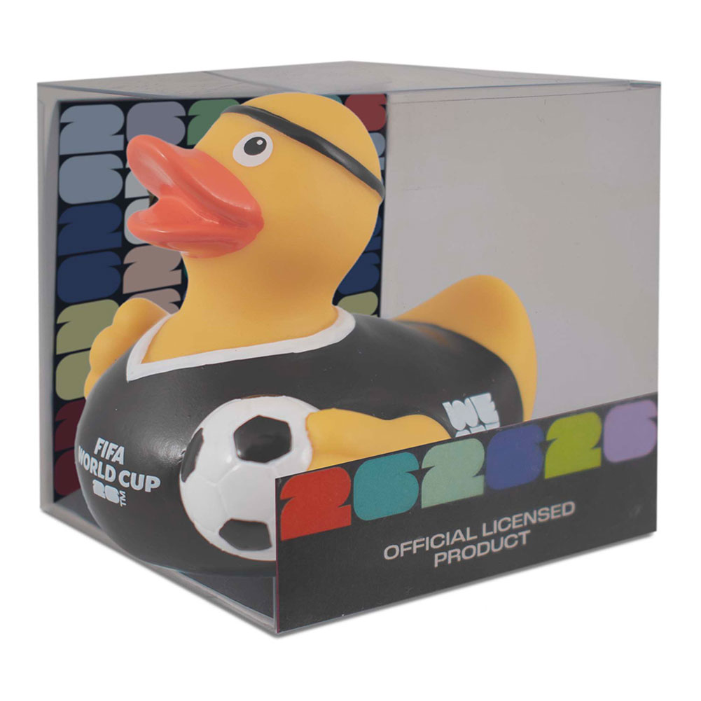 FIFA World Cup 2026 Yellow Rubber Duck – kneepillow.co.uk