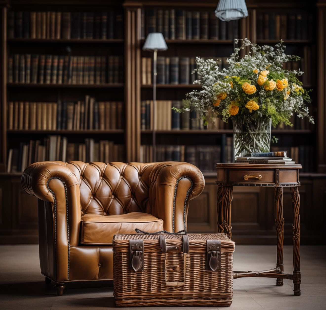 Roman Style Accent Stool