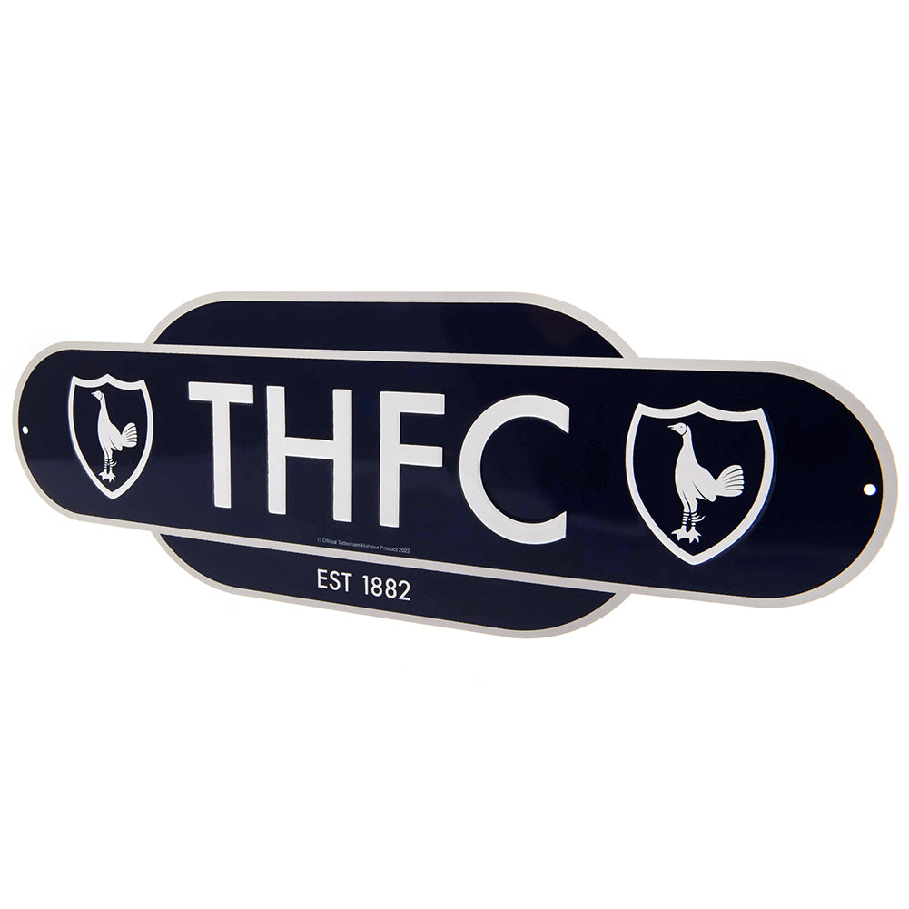 Tottenham Hotspur FC Colour Retro Sign - Official Merch – kneepillow.co.uk