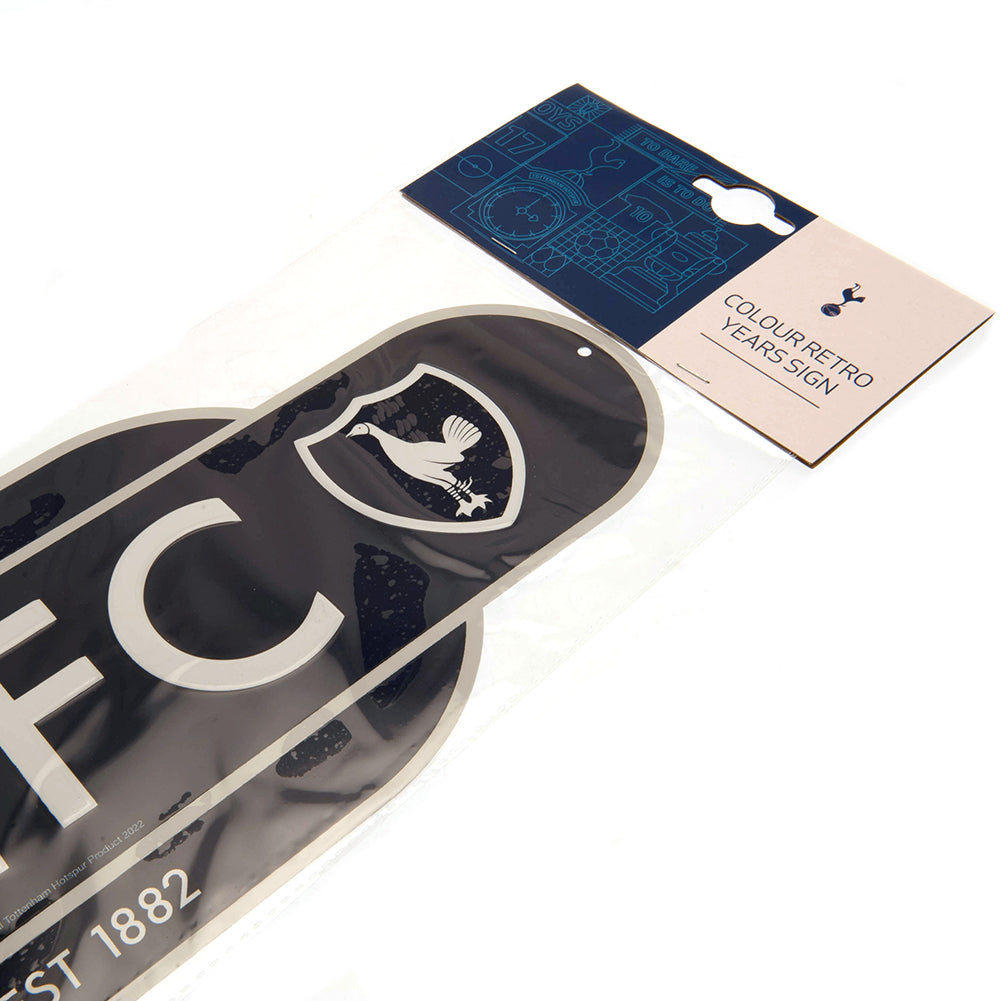 Tottenham Hotspur FC Colour Retro Sign - Official Merch – kneepillow.co.uk