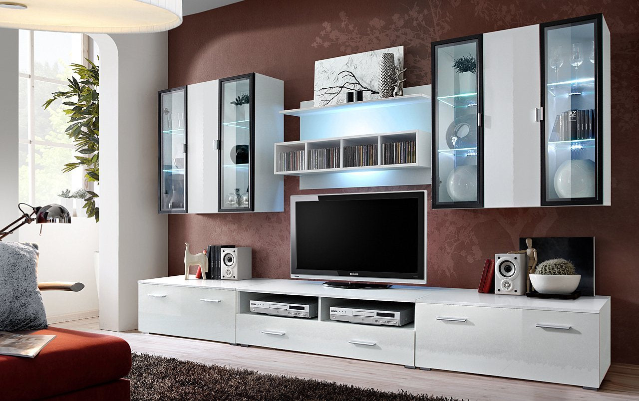 Quadro Gloss Entertainment Unit – kneepillow.co.uk